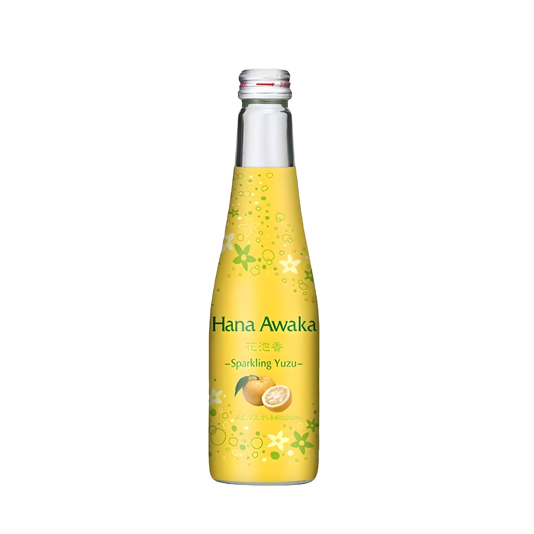Hana Awaka YUZU Sparkling Sake 250ml